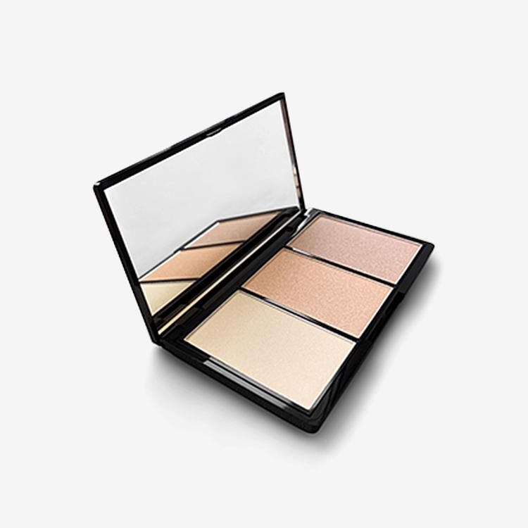 3 In 1 Highlighter Palette | Phase Zero Makeup | Libre London